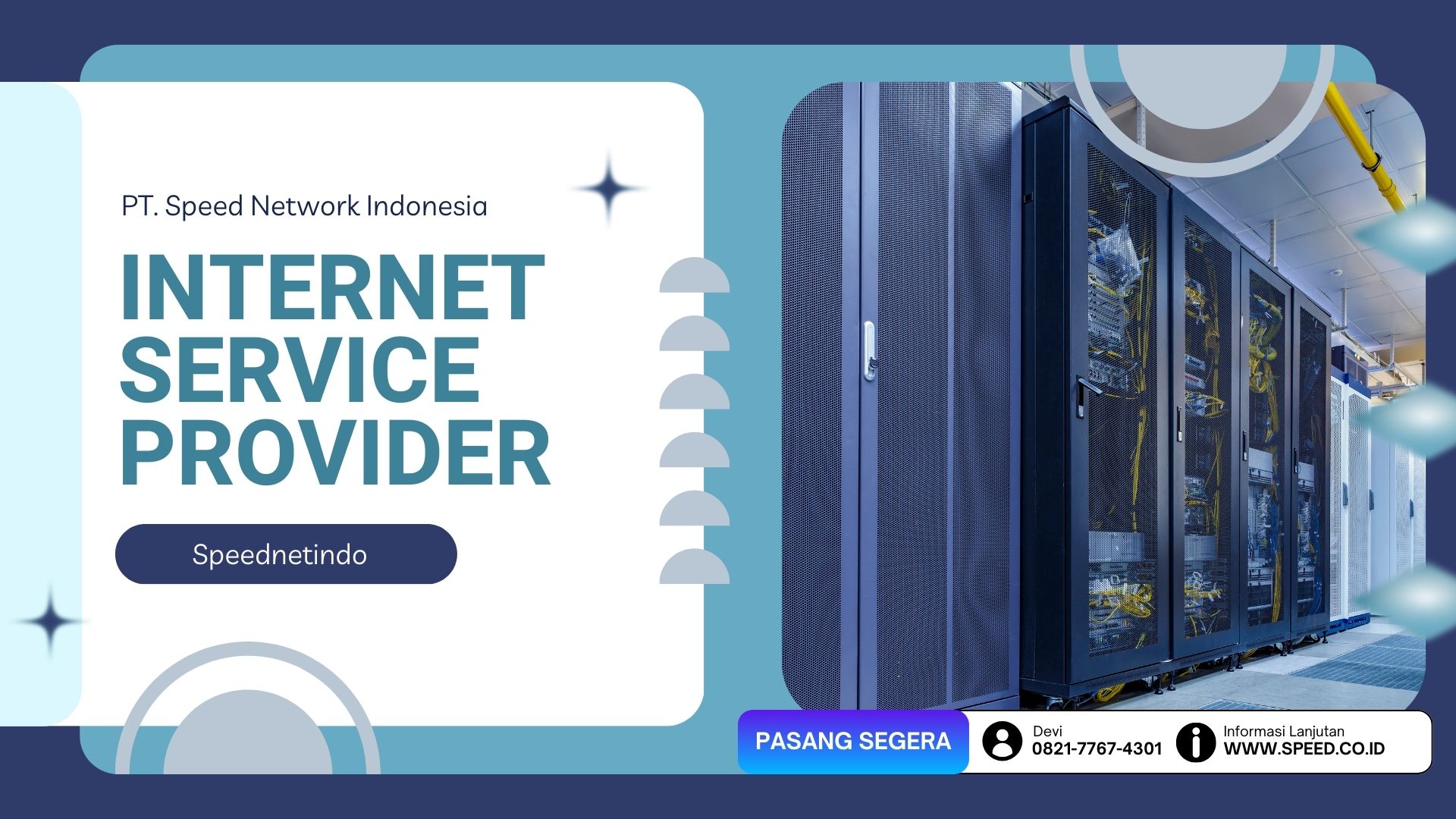 SPEEDNET - INTERNET SERVICE PROVIDER -Rumahweb